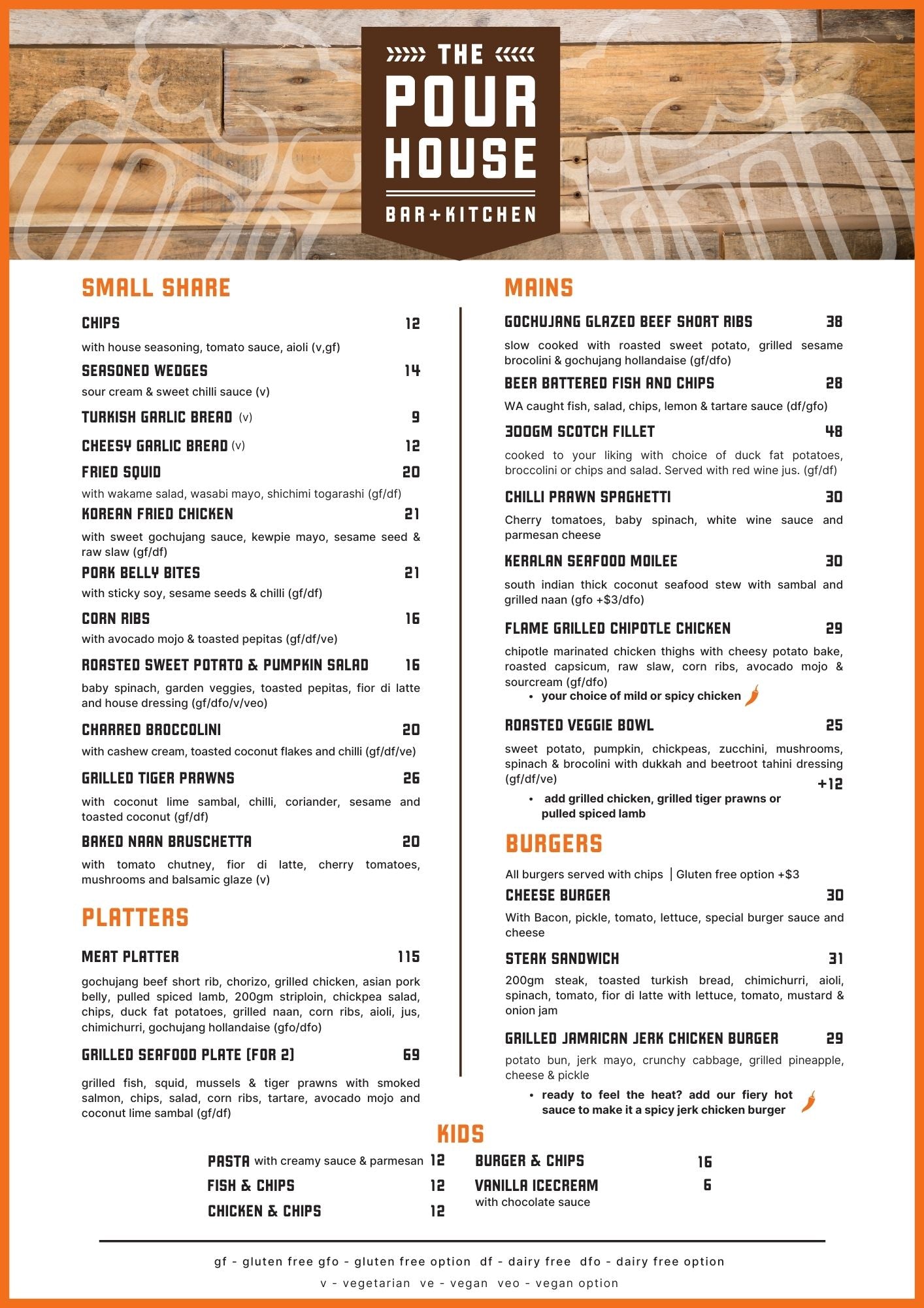 Eat – The Pour House